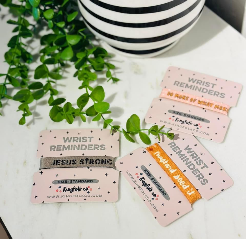 Kingfolk Wrist Reminders Adult