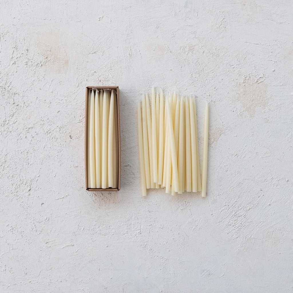 Ivory 1\2 Inch Unscented Taper