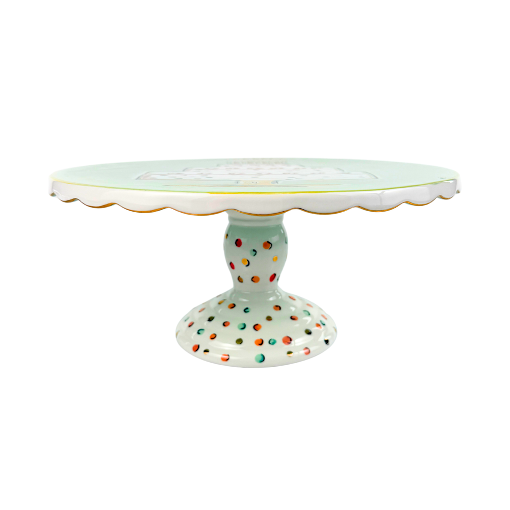 Candles and Confetti Cake Stand